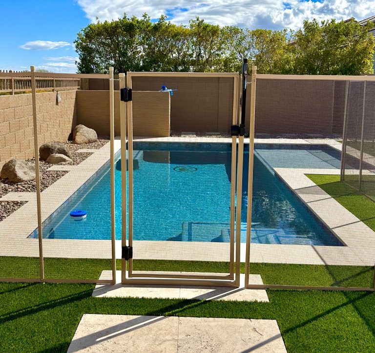 Mesh Pool Safety Gates - Phoenix Pool Fencing